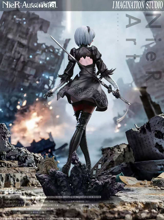 [Pre-order] 1/6 NieR: Automata 2B Statue - Imagination Studio – Best ...