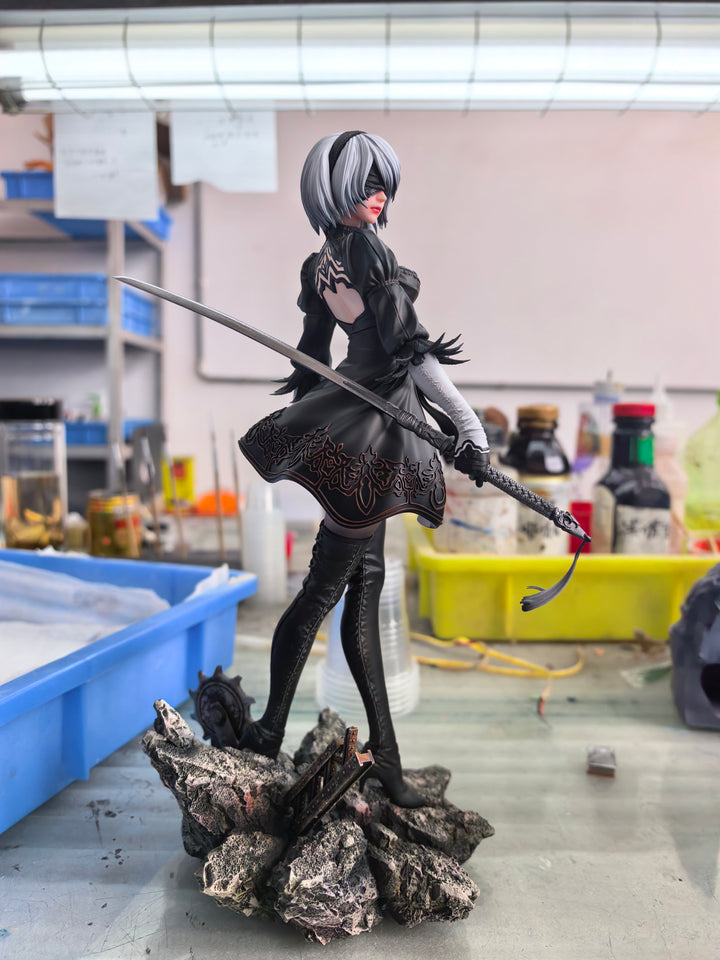 [Pre-order] 1/6 NieR: Automata 2B Statue - Imagination Studio – Best ...